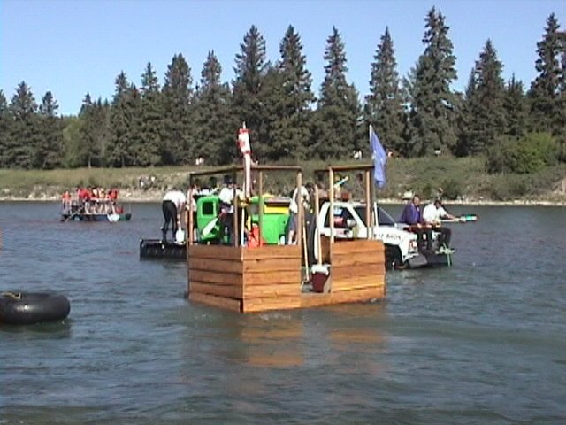 Calgary 2002 River Raft Race Pictures